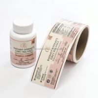 China Custom Premium Women Supplement Label Printing for Sports Nutrition Vitamin Protein and Herbal Packaging Bottles for sale