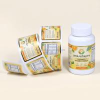 China Wholesale Custom Supplement Labels for Protein Powder Vitamin Gummies and Herbal Products for sale