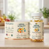 China Wholesale Custom Supplement Labels for Protein Powder Vitamin Gummies and Herbal Products for sale