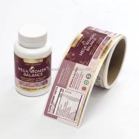 China Wholesale Custom Supplement Labels for Protein Powder Vitamin Gummies and Herbal Products for sale