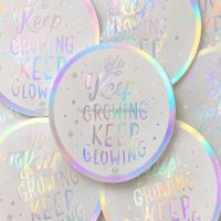 China Customized Printing logo 3d Hologram Sticker Label for sale