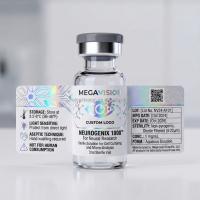 China Custom Vinyl Laboratory Bottle Labels Stickers for 2ml 3ml 5ml 10ml Peptide Glass Vial for sale