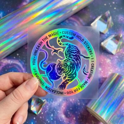 China Custom Holographic Sticker Label Security Label 3D Hologram Sticker for Food Beverages Products for sale