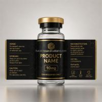 China Custom OEM Holographic Waterproof Laboratory Bottle Labels Sticker for 3ml 5ml 10ml Small Glass Vial for sale
