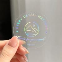 China Manufacturer Custom Waterproof Hologram Label Round Sticker logo Stickers for sale