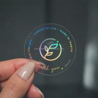 China Manufacturer Custom Waterproof Hologram Label Round Sticker logo Stickers for sale