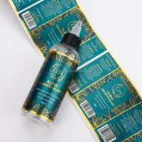 China Customized Label Waterproof Hair Growth Oil Bottles Adhesive Private Logo Printed Labels Stickers for Hair Oil Bottles for sale