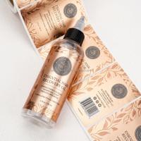 China Customized Label Waterproof Hair Growth Oil Bottles Adhesive Private Logo Printed Labels Stickers for Hair Oil Bottles for sale