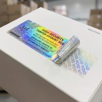 China Custom Printing Self Adhesive Waterproof Void Sticker Warranty Security Label Sticker for sale