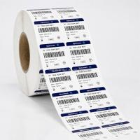 China Custom Printed Low Temperature Medical Freezer Barcode Label Removable Blood Collection Tube Sticker for Hospitals for sale