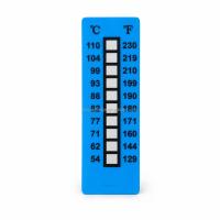 China Custom Medical Oil Proof Temperature Tracking Sticker Reversible Thermal Sensitive Indicator Label Color Changing Sensor for sale