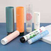 China 30ml 50ml 100ml 150ml Plastic PE Cosmetic Packaging Tube With Screw Top Lid for sale