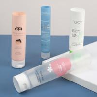 China 30ml 50ml 100ml 150ml Plastic PE Cosmetic Packaging Tube With Screw Top Lid for sale