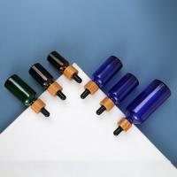 China UV Resistant Amber Skincare Dropper Bottle For Essential Oil Medicine for sale
