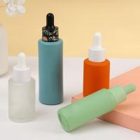 China CBD Essential Oil Empty Dropper Bottles NBR Glass Dropper Bottle 3D Logo for sale
