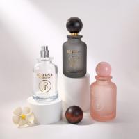 China Unique Design 30ml 50ml 100ml Round Small Custom Refillable Empty Spray Glass Perfume Packaging Bottle with Box Luxury for sale