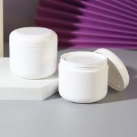 China White Matte Butter Face Sample Cream Packaging with Customized Colors and Matching Heat Induction Liner for sale