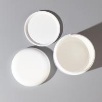 China White Matte Butter Face Sample Cream Packaging with Customized Colors and Matching Heat Induction Liner for sale