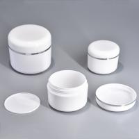 China White Matte Butter Face Sample Cream Packaging with Customized Colors and Matching Heat Induction Liner for sale