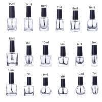 China Glass Nail Polish Bottle with Cap and Brush Customized Design from Private Label for sale