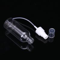 China 20ml30ml50ml60ml100mlPET Round Fine Mist Spray Bottle Plastic Container Custom Logo Pump Sprayer for Beach and Pool Days for sale