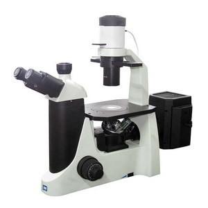 China Laboratory Inverted Fluorescence Microscope with U, V, B, G Chroma filters for sale