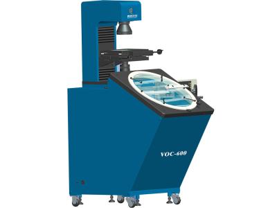 China Overhead Illumination Floor-standing Profile Projector With Large Protractor Screen VOC600-2010 for sale