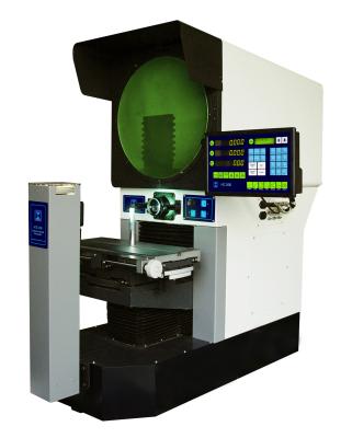 China Horizontal Profile Projector With 400mm Diameter Protractor Screen for sale