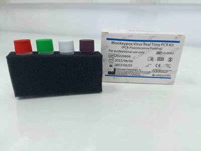 China Real Time Monkeypox PCR Test Kit FAM Detection Channels Frozen Condition Transportation for sale
