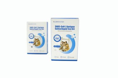 China Keep Dry Saliva Self Test Kit 15 Minutes Rapid Saliva Diagnostic Test for sale