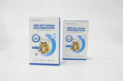 China ISO Universal Rapid Antigen Saliva Self Test Kit For Home Use for sale