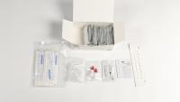 China Nasopharyngeal Swab Rapid Influenza Diagnostic Test Kit For Infant Screening for sale