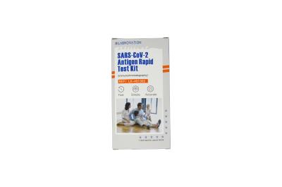China Nasal Swab Rapid Antigen Self Test Kit 99.30% Accuracy For SARS-CoV-2 for sale