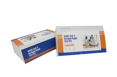 China 98.50% Sensitivity CoV-19 Antigen Detection Kit 20PCS One Step Rapid Test Kit for sale