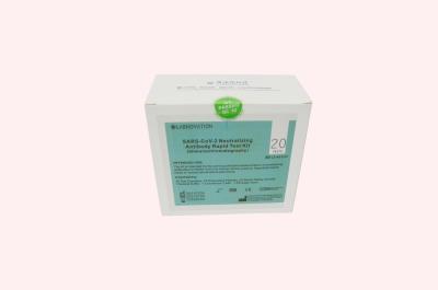 China COVID-19  Neutralizing Antibody Test Kits 20PCS For Professional Use for sale