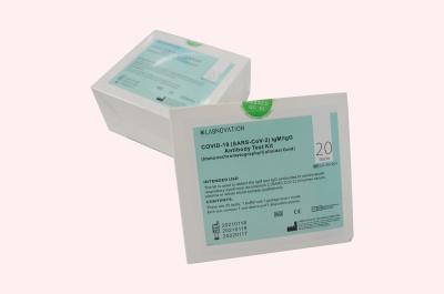 China IVD Cassette CoV-19 IgG IgM Antibody Test Kit 2C To 30C Storage Temp for sale