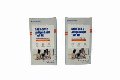 China Labnovation SARS CoV 2 Antigen Rapid Test Kit Nasal Specimen For Self Test for sale