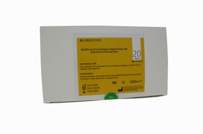 China Rapid Antigen Test Kit CoV-19 Antigen Rapid Test Kit 20 Tests Kit Simple Operate Professional Use for sale