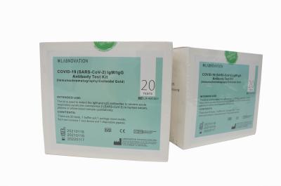 China CoV-19 IgG/IgM Antibody Rapid Test Kit 90% Specificity For Detention Center for sale