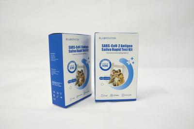 China Labnovation SARS CoV 2 Saliva Self Test Kit Antigen Self Test Single Packing for sale