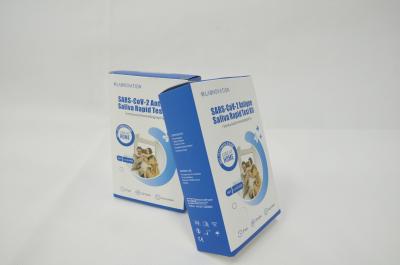 China Rapid Saliva Self Test Kit SARS-CoV-2 Antigen Test ISO13485 Certificated for sale