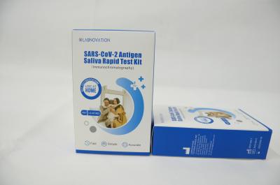 China ISO9001 CoV-19 White Antigen Self Test Kit Non Invasive for sale