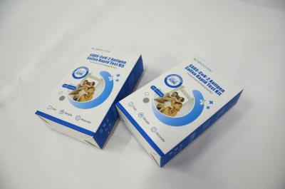 China SARS-CoV-2 Saliva Self Test Kit Single Pack Portable RTK Ag Saliva Test Kit for sale