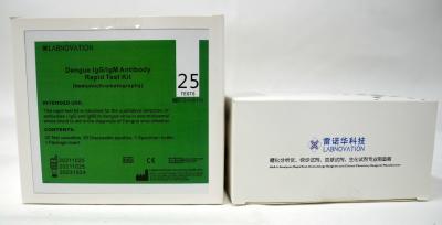 China ISO13485 15 Min Dengue Antibody IgM IgG Test Kit For Hospital Clinic for sale