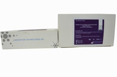 China Oropharyngeal Swab Rapid Flu Test Kit Combo Antigen Influenza A & B Test Kit for sale