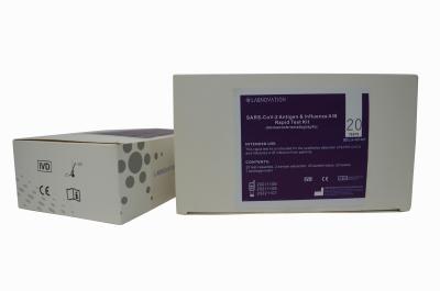 China OEM Short Test Time CoV-19 Flu Swab Test Kit One Step Solution for sale