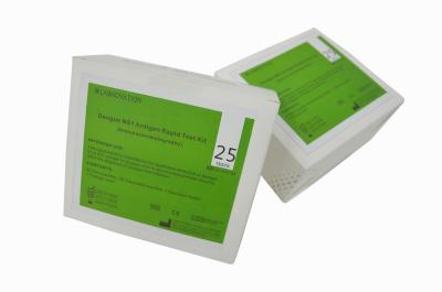 China 25PCS Professional Dengue NS1 Rapid Test Kit Negative Positive Dengue Test Kits for sale