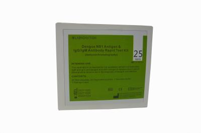 China Daily Checks IgG IgM NS1 Dengue Test Kit 25PCS Rapid Diagnostic Test For Dengue for sale