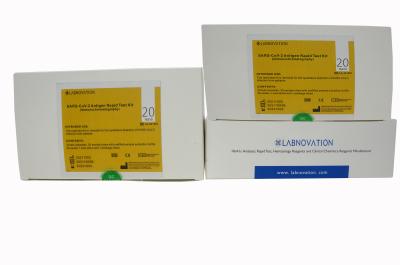 China Diagnostic SARS-CoV-2 Antigen Rapid Test Kit CE Certificated 20Tests/Kit for sale