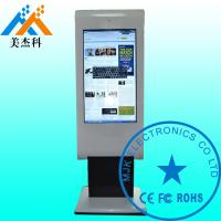 China 55 Inch Rustproof Exterior Digital Signage Stands 1920*1080 Silver Metal Case for sale
